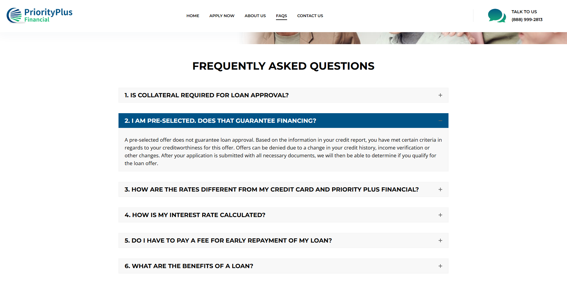 Priority Plus Financial Minimum Credit Score Requirements - Debt Relief ...